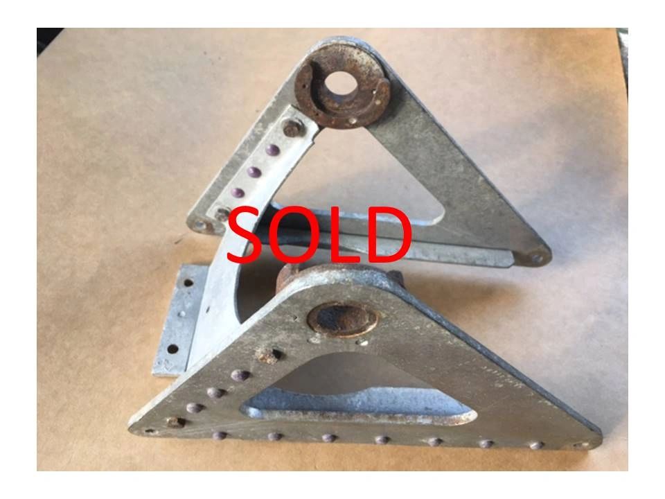 WWII Spitfire wing cannon mount. Original